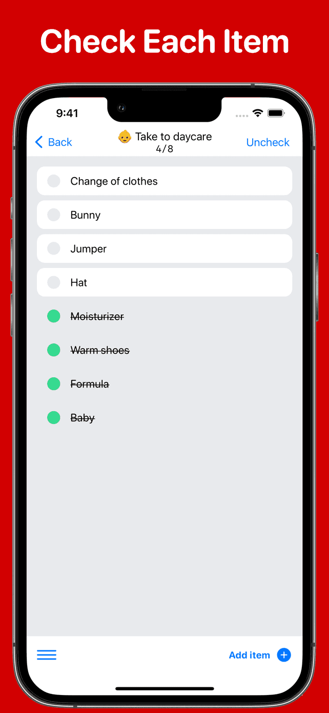 Make Reusable Checklists - CheckYourList