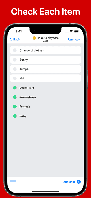 Make Reusable Checklists - CheckYourList
