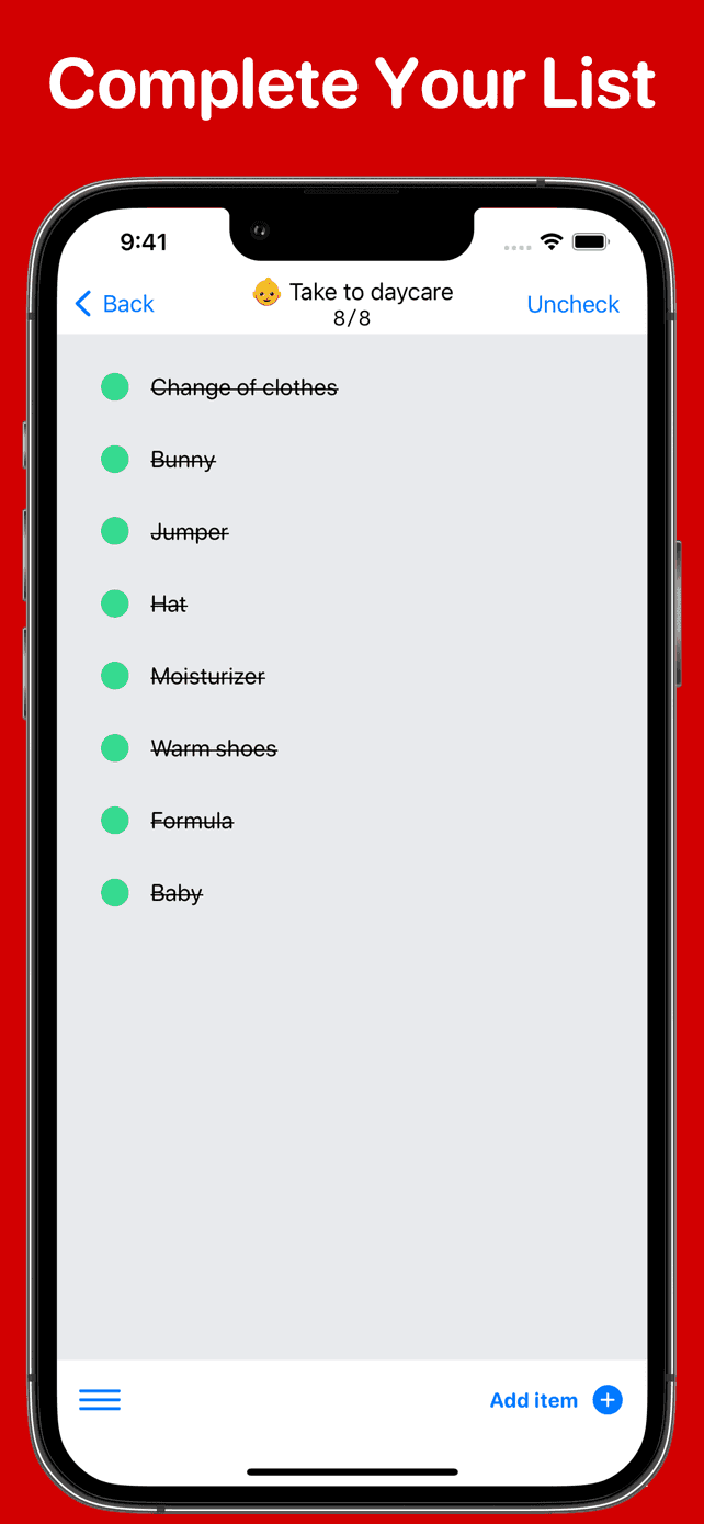 Make Reusable Checklists - CheckYourList